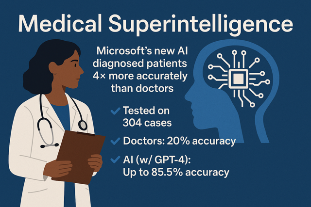 “Medical Superintelligence”: Microsoft’s AI Diagnoses Better Than ...